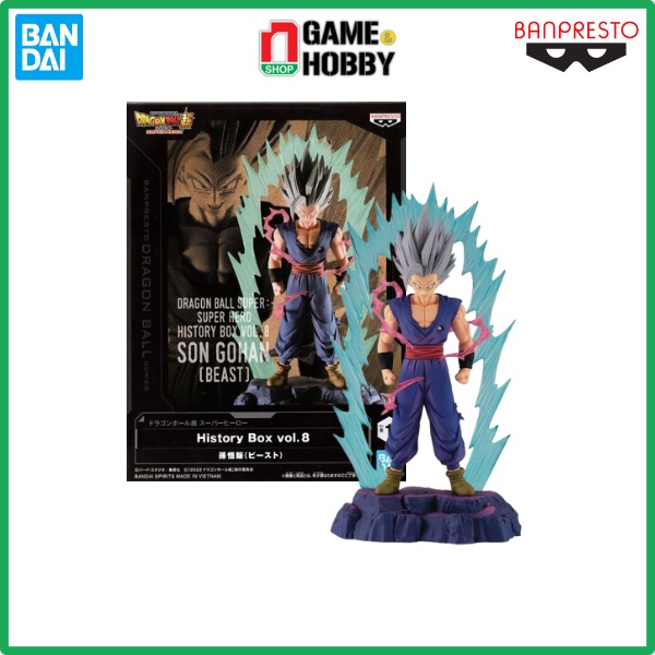 MÔ HÌNH DRAGON BALL SUPER SUPER HERO HISTORY BOX VOL.8 BEAST GOHAN CHÍNH HÃNG BANPRESTO-BANDAI ...