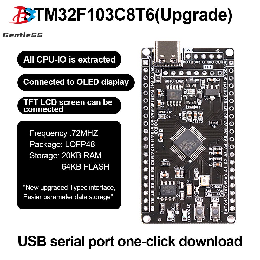 Bảng Mạch Hệ Thống stm32f103c8t6 arm stm32 stm32f103c8t6 core Cho arduino | Shopee Việt Nam