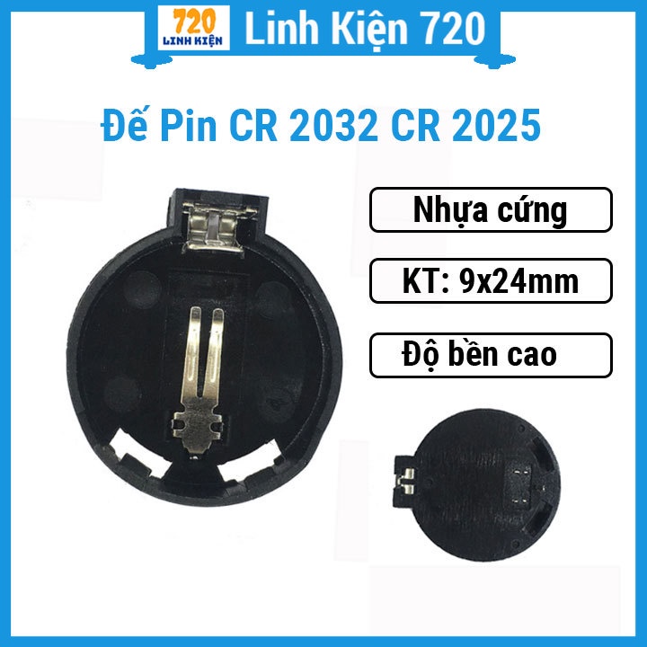 Đế Pin CR 2032 / CR 2025, siêu chắc chắn, độ bền cao. | Shopee Việt Nam