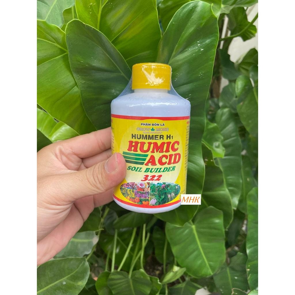 Phân bón lá Acid Humic 322 Hummer H1 Grow More ! Chai 235ml ! Cải tạo ...