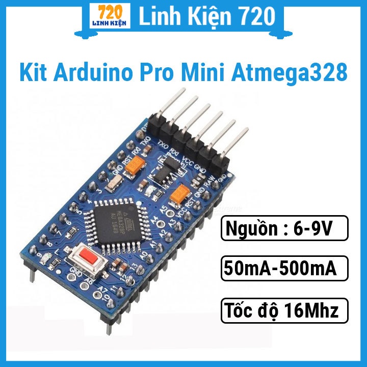 Kit Arduino Pro Mini Atmega328 3V3 16M | Shopee Việt Nam