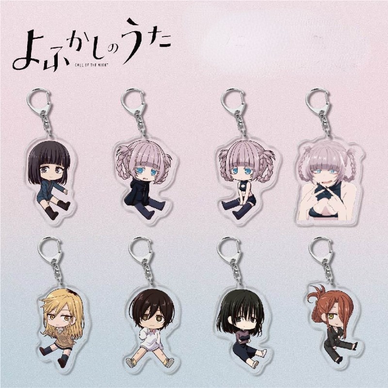 Móc khoá CALL OF THE NIGHT Anime KeyChain HIRATA NIKO KIKYO SERI Phụ ...