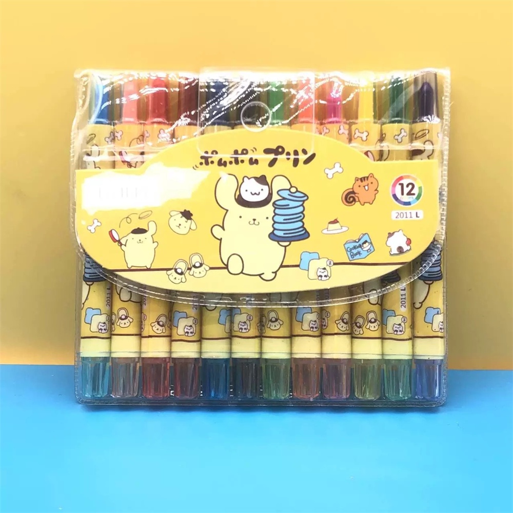 12 cái / bộ sanrio cinnamoroll mymelody kuromi pompom purin non-toxic ...