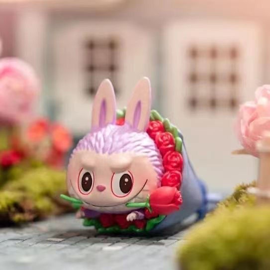 Chính hãng Pop Mart LABUBU LABU Flower Elf Series Đồ chơi hợp thời ...