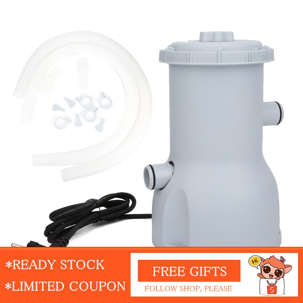 Nea 16x20cm 1.9Kg PVC Electric Pool Filter Pump Pond Water Cleaner Disc ...