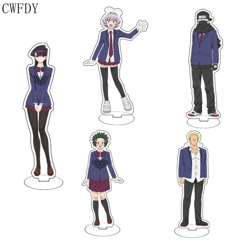 Mô hình Standee Anime Figure Komi Can't Communicate Acrylic Stand Komi ...