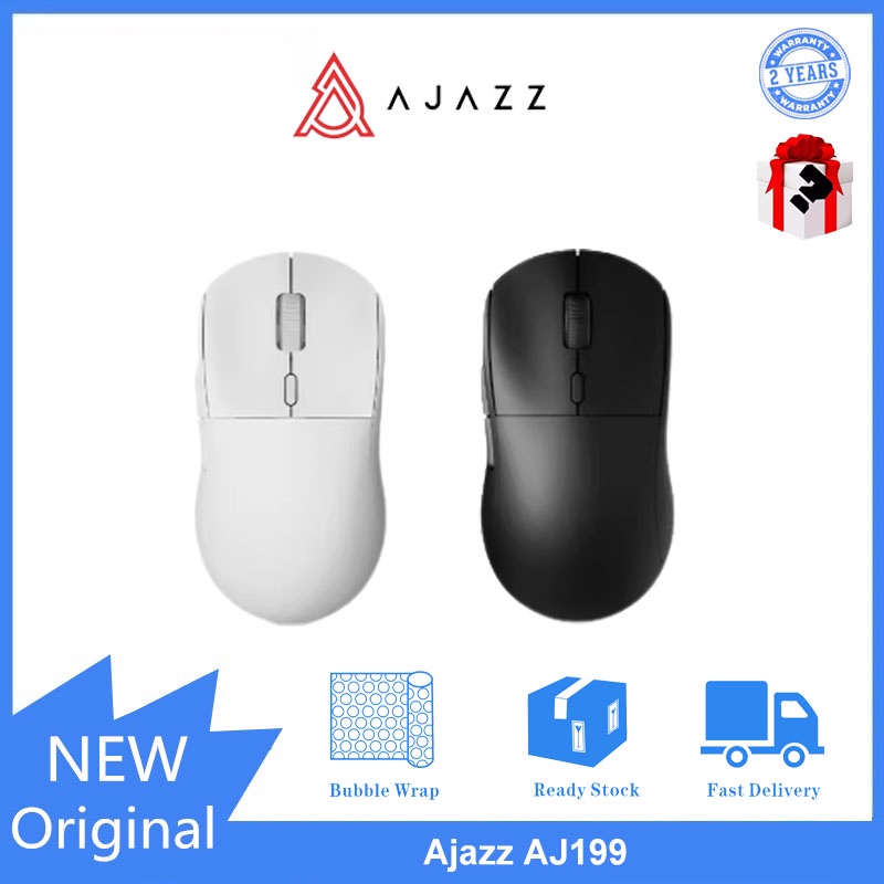 Ajazz AJ199 Dual mode wireless gaming mouse | Shopee Việt Nam
