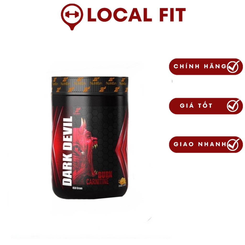 Tăng sức mạnh Pre-Workout Dark Devil BURN CARNITINE VỊ CAM | Shopee ...