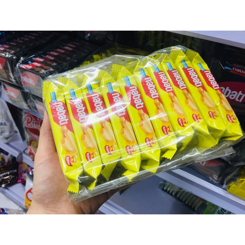 Bánh Nabati kem xốp các vị bịch 10 gói 17g | Shopee Việt Nam