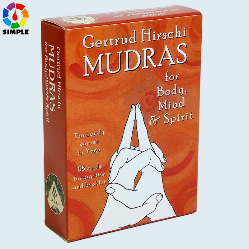 Mudras For Body Mind And Spirit The Handy Course In Yoga With 68 Cards For Practice Cards Tarot ...