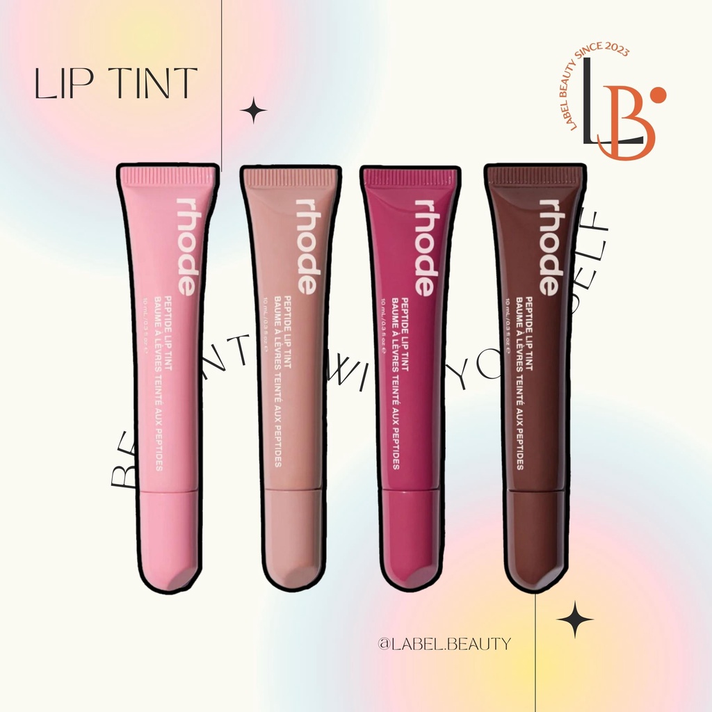SẴN Son dưỡng có màu Rhode Peptide Lip Tint - 𝐋𝐚𝐛𝐞𝐥.𝐛𝐞𝐚𝐮𝐭𝐲 | Shopee ...