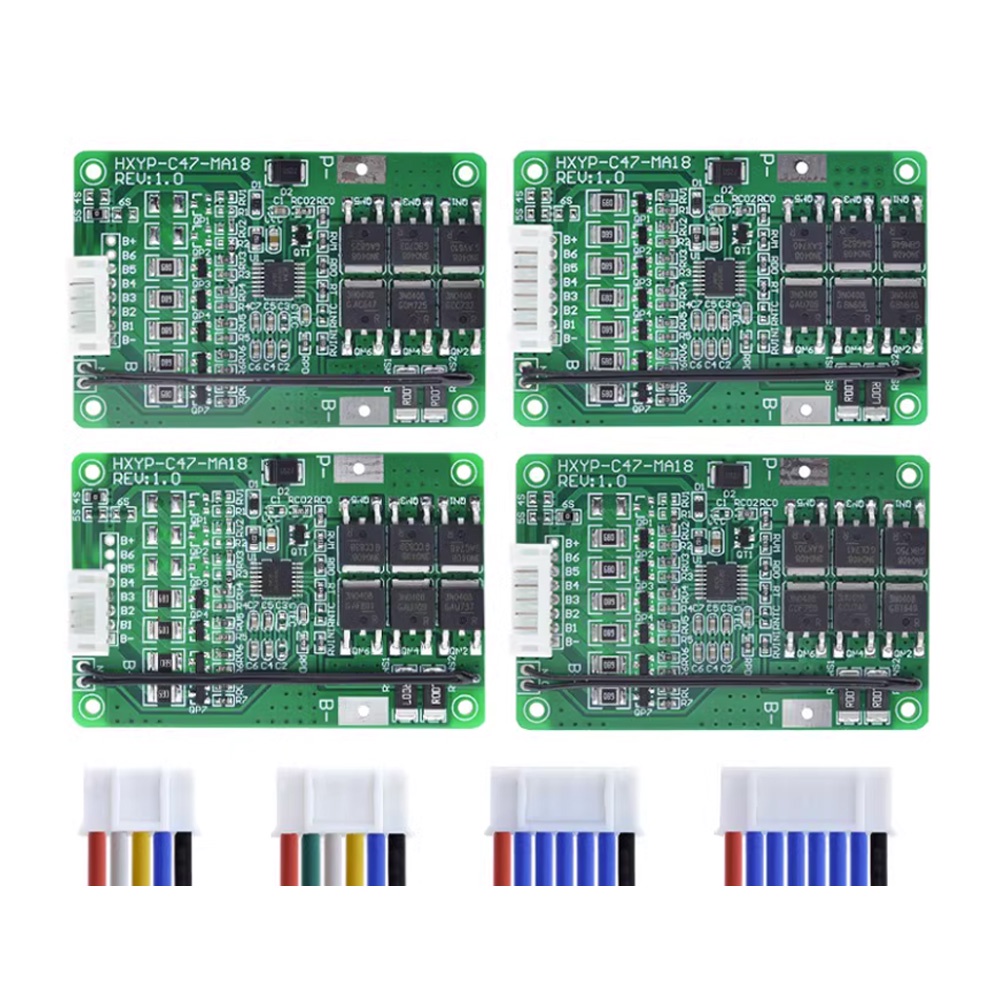 Bảng Mạch Sạc Pin lithium lmo 4s / 5s / 6s / 7s bms 16.8v 21v 20a 18650 ...