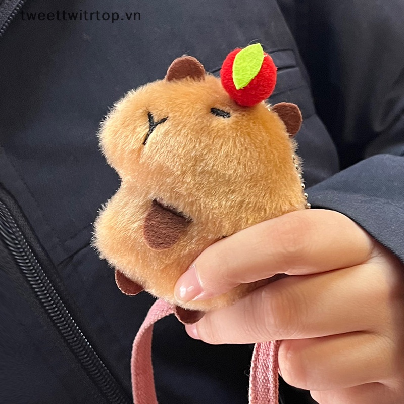 Tri Móc Khóa Hình Thú Nhồi Bông capybara 2023 Dễ Thương | Shopee Việt Nam