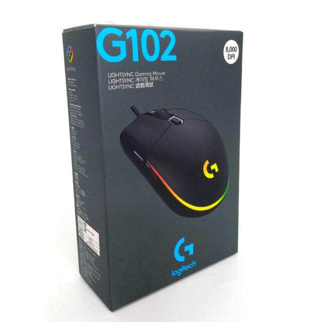 Chuột có dây Logitech G102 Gen 2 Lightsync RGB Gaming | Shopee Việt Nam