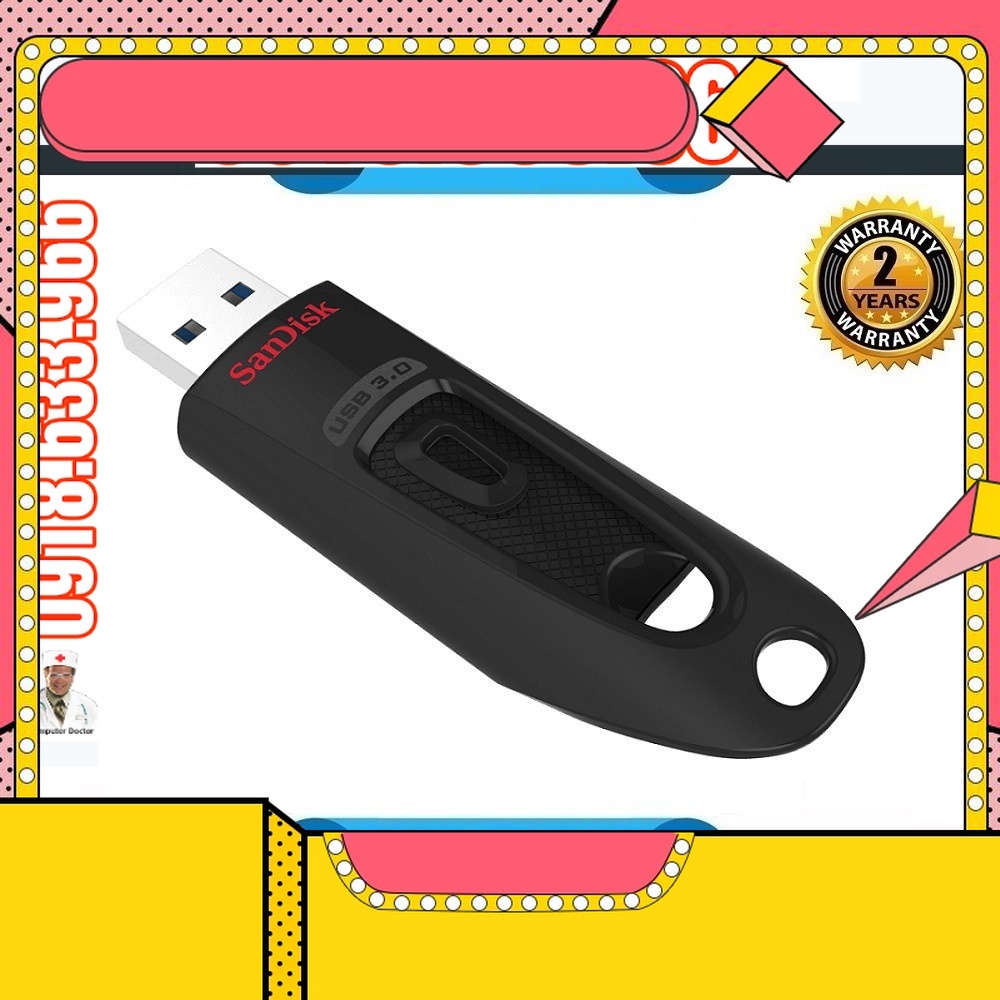 USB 3.0 SanDisk Ultra CZ48 256GB 100MB/s (Đen) - BVMTTD Computer ...