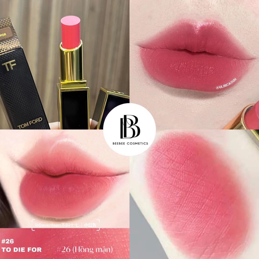 Son Thỏi Lì TomFord Cao Cấp Lip Color Satin Matte Sắc Son Thời Thượng chính hãng Ciline Store ...