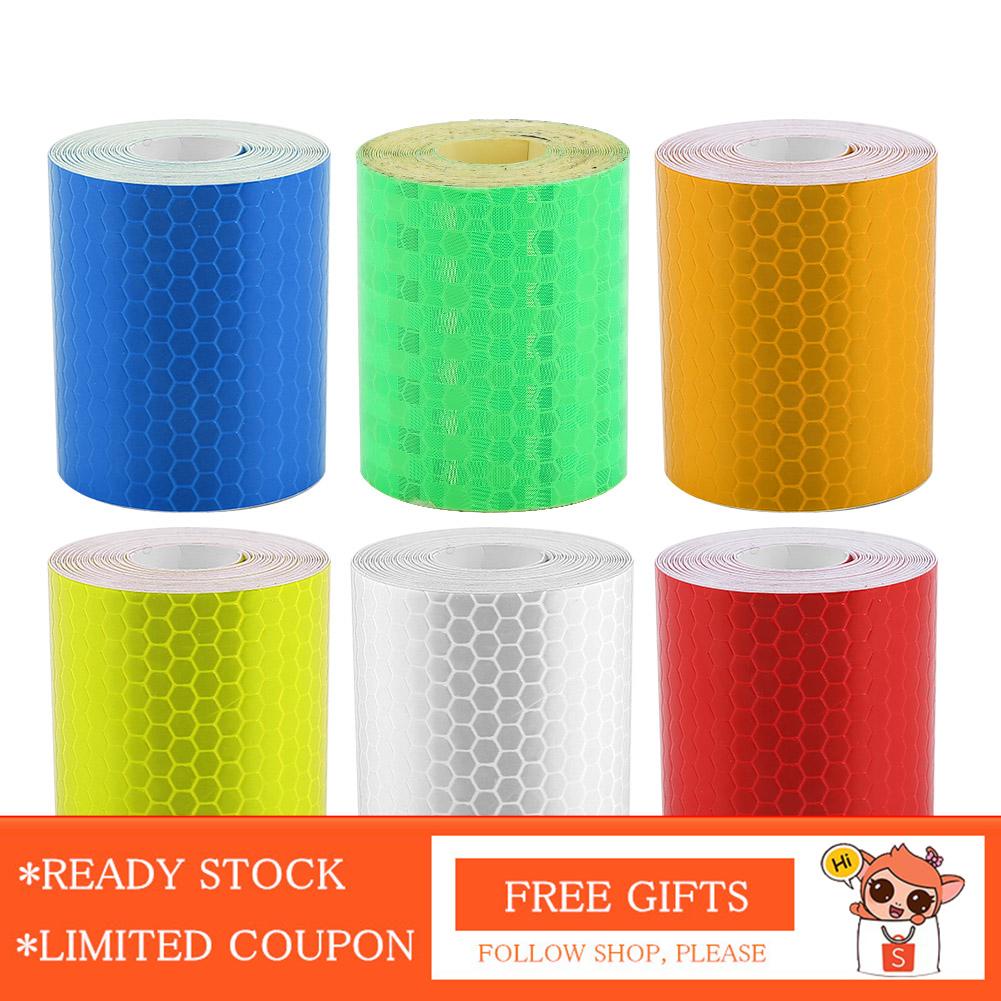 Nea Reflective Safety Warning Tape Adhesive Bike Car Sticker Decal ...