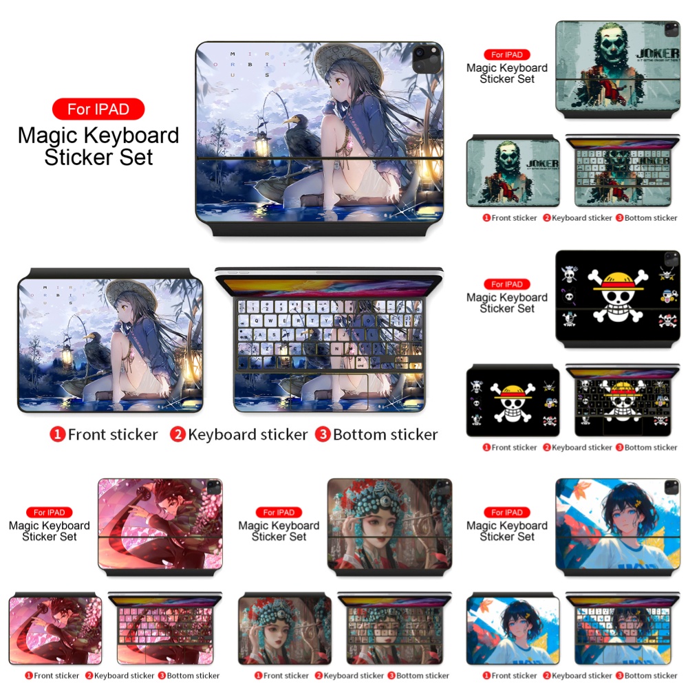 For Magic Keyboard Sticker For Apple for IPad Pro 11 12.9 Inch 2020 ...
