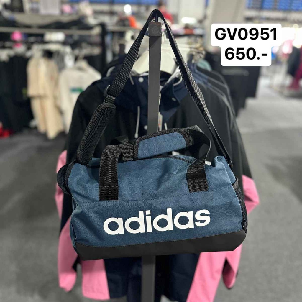TÚI DUFFEL LOGO ESSENTIALS SIÊU NHỎ - GV0951 | Shopee Việt Nam