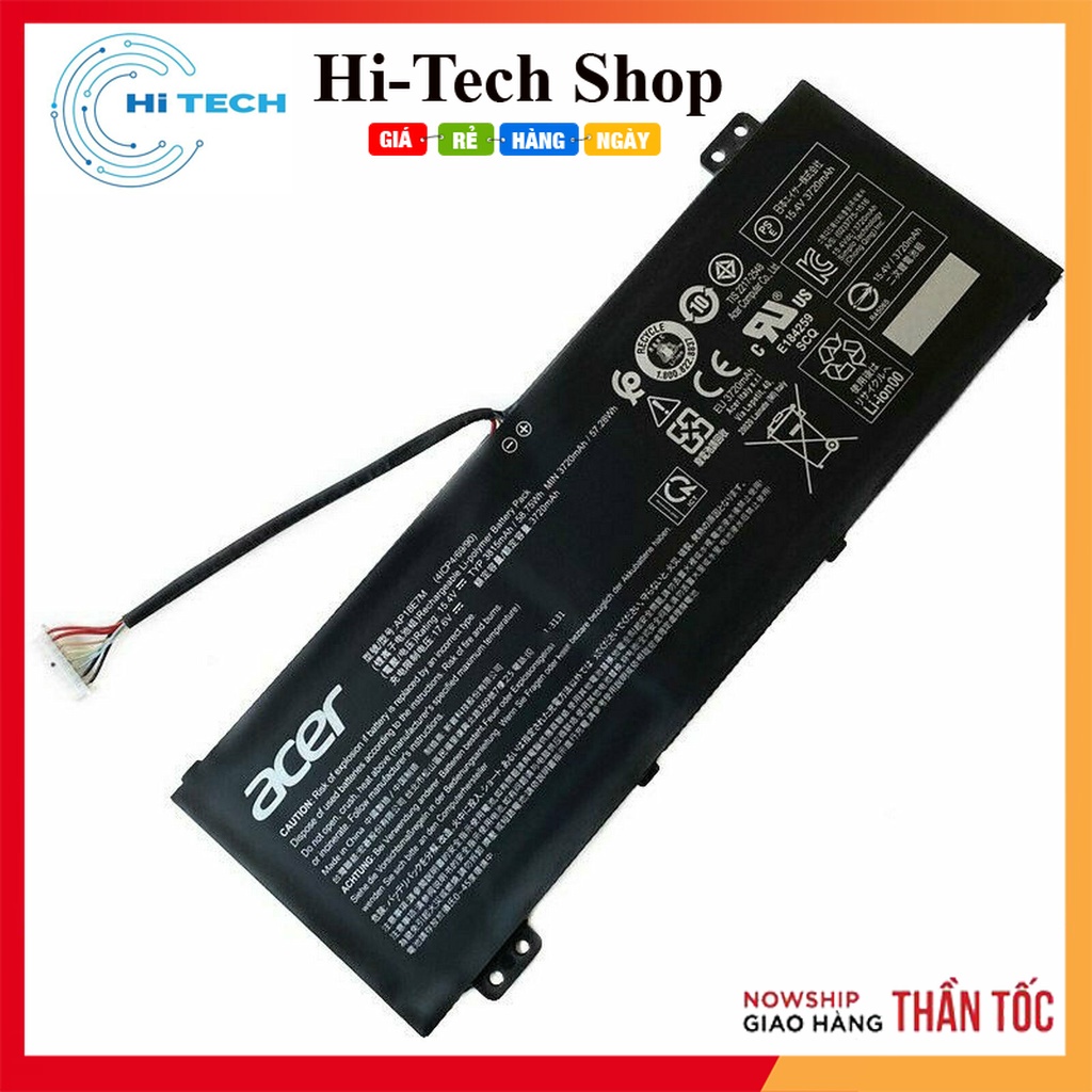 Pin Acer (Original) Predator Helios 300 PH315-52 PH317-53 AP18E8M ...