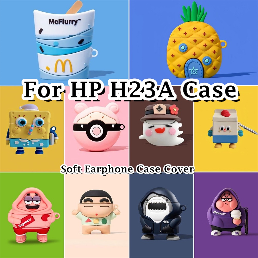 Vỏ Bảo Vệ Hộp Sạc Tai Nghe hp h23a Bằng Silicon Họa Tiết Hoạt Hình Vui Nhộn NO.2 | Shopee Việt Nam