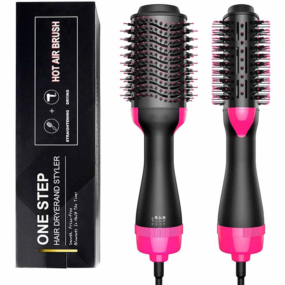 Hair Dryer Brush One Step Hair Blower Brush Electric Hot Air Brush ...