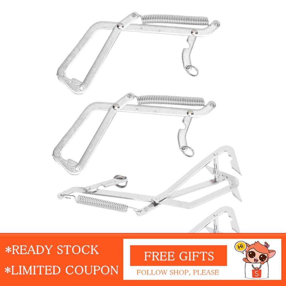 Nea 2 Pcs Stainless Steel Crab Trap Grabber Grabbing Tool Sea Fishing ...