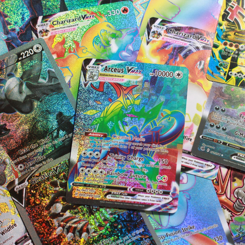 100 Chiếc Pokemon Glory Pack Sáng Bóng Vmax / Vstar / GX / Mega Cards ...