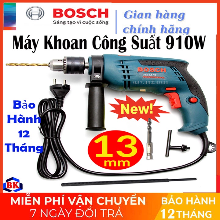 Máy Khoan - Máy Khoan Bosch 13Re Khoan Được Tường, Sắt, Gỗ | Shopee ...
