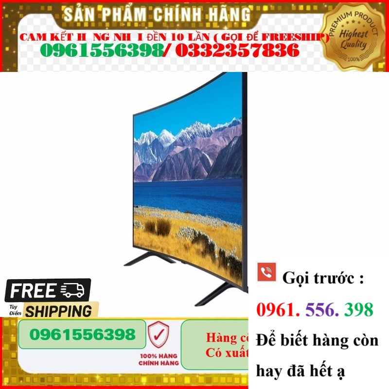 Smart TV SAMSUNG Màn Hình Cong Crystal UHD 4K 65 inch TU8300 Mới 100% ...