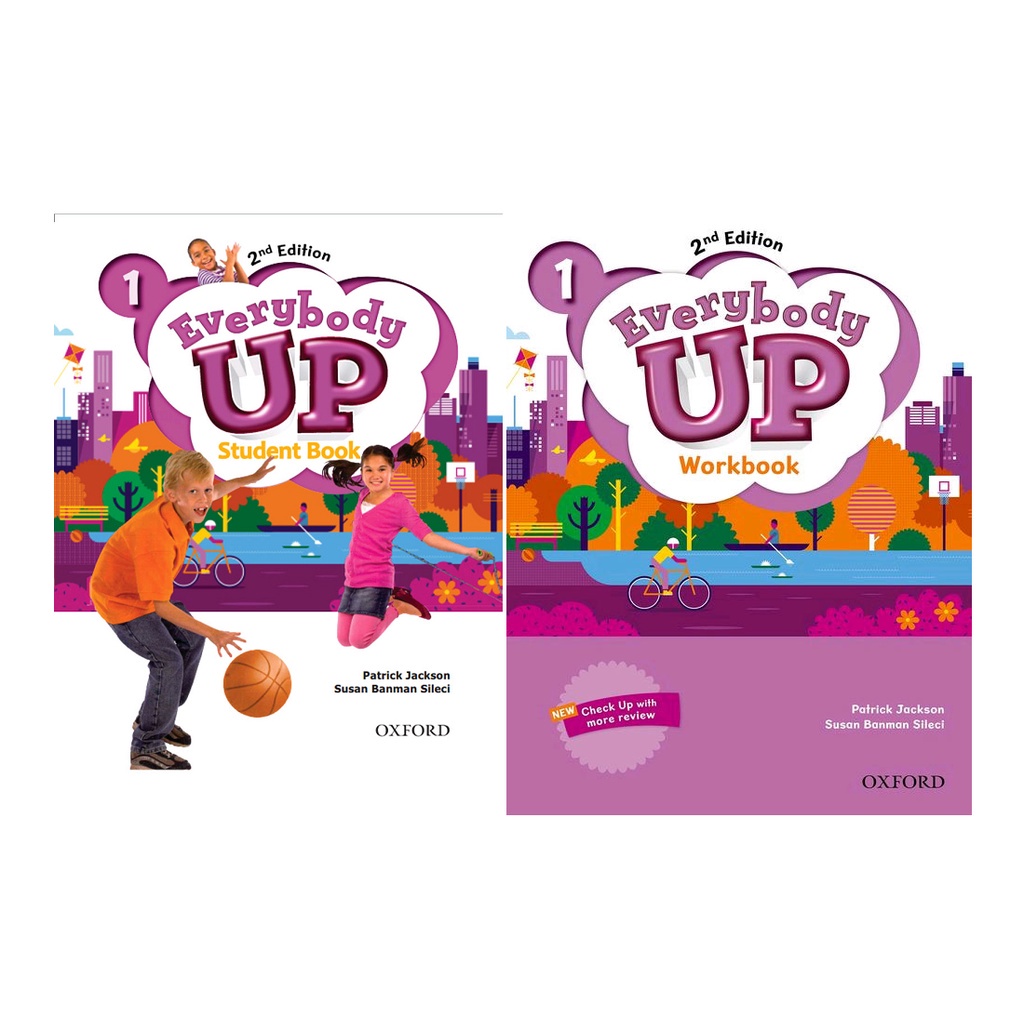 Sách - Bộ 2 cuốn Tiếng Anh- Everybody Up 1 - 2nd Edition (WB+SB ...