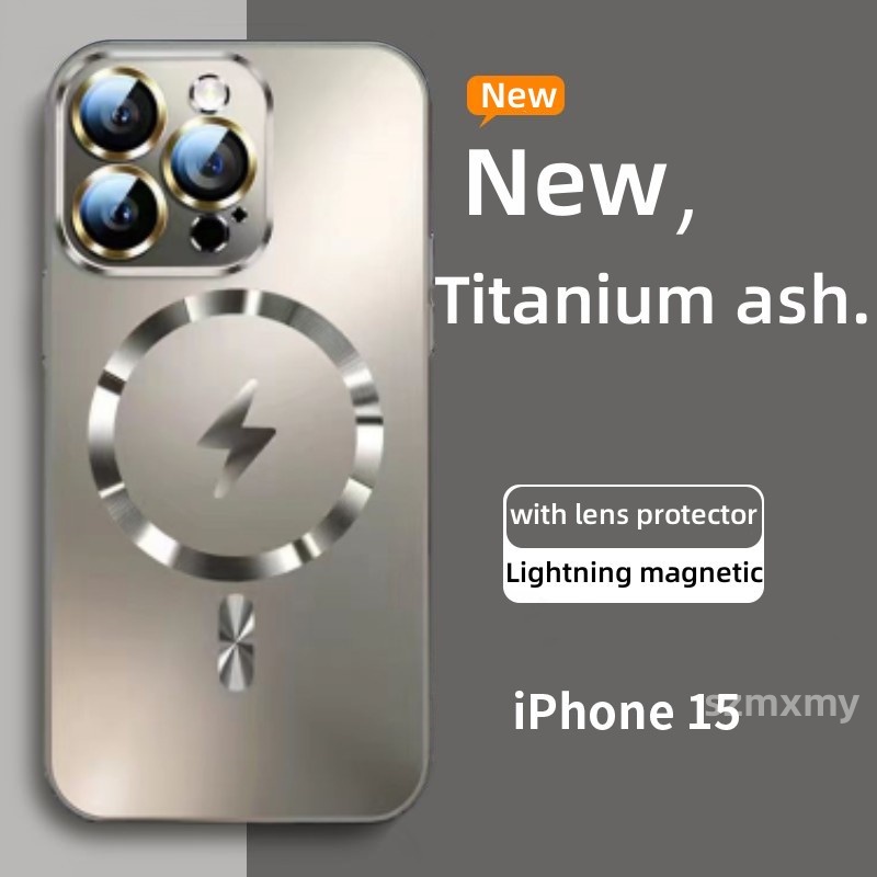 Ốp Điện Thoại Từ Tính AG Titanium Ash Lightning Bán Chạy Cho Iphone 16 ...