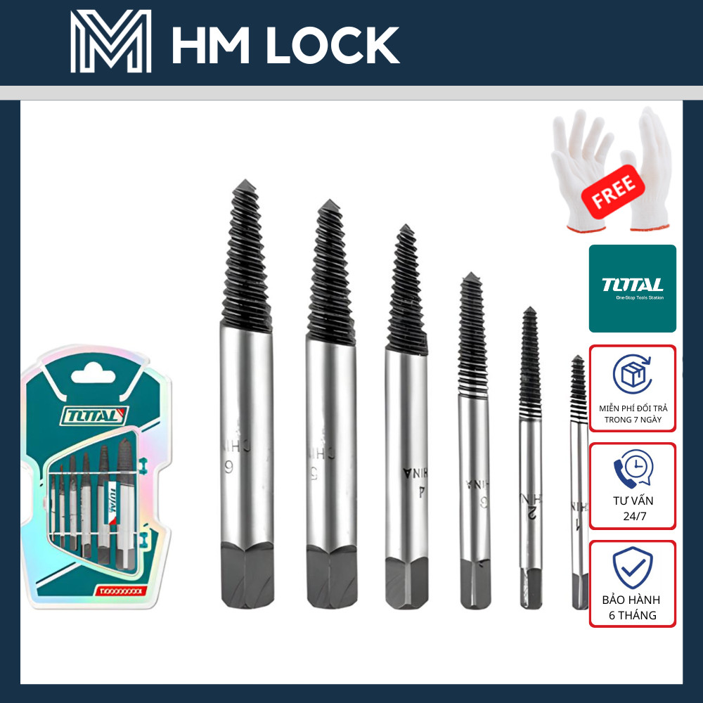 BỘ 6 MŨI TARO TẠO REN RĂNG TOTAL - HÀNG CHÍNH HÃNG - TACSE0061 | Shopee ...