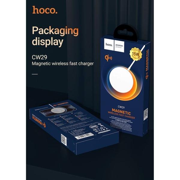 Đế sạc không dây Hoco CW29 sạc nhanh 15W | Shopee Việt Nam