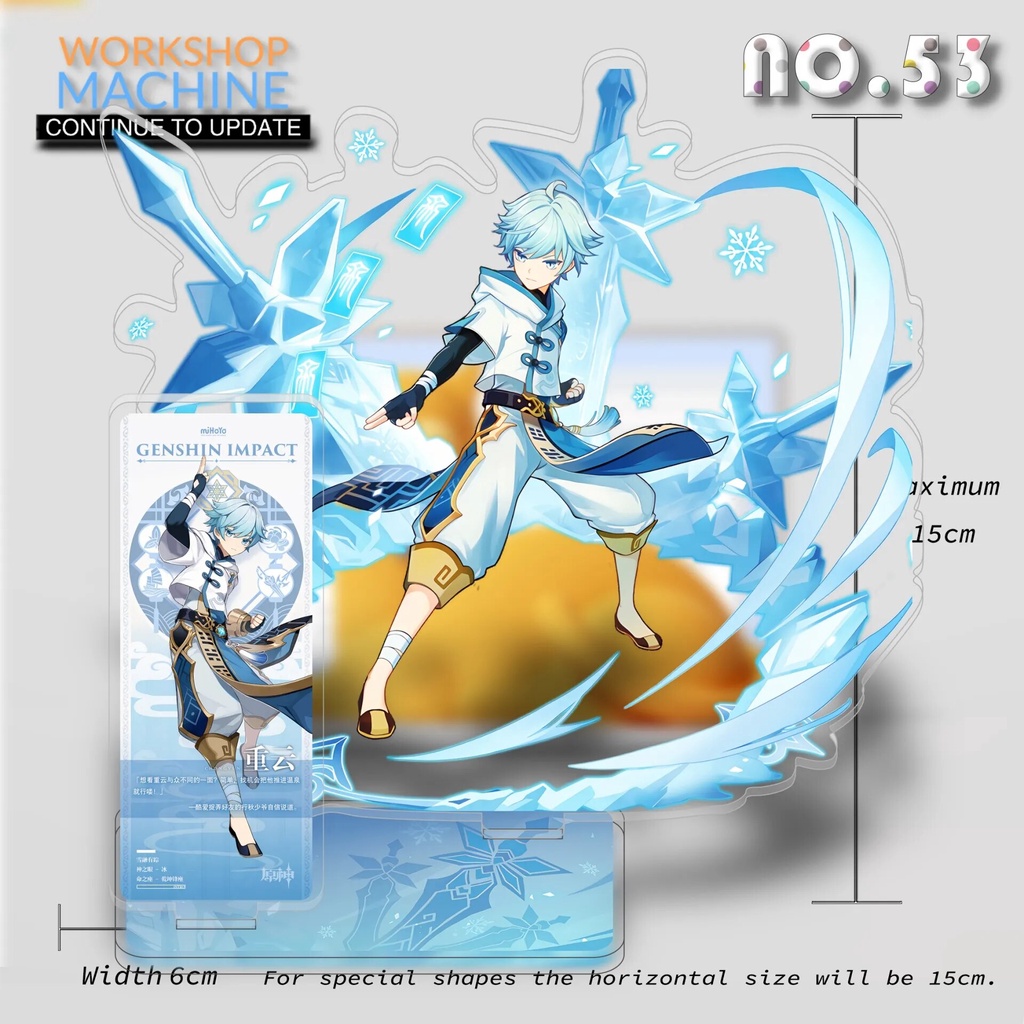 Mô hình Standee Genshin Impact Combination Stand Original Design 13 Phụ ...