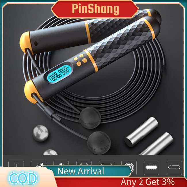 Pinshang Dây Nhảy Đếm Số Điện Tử Thông Minh Không Dây Có Thể Tháo Rời ...