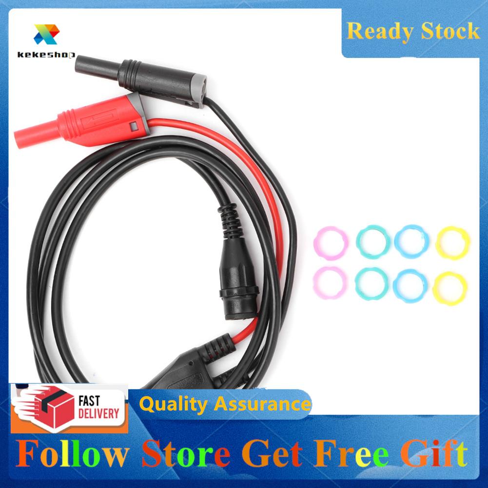 Kekeshop BNC Male Plug To Safety Banana Coaxial Cable Oscilloscope Test ...