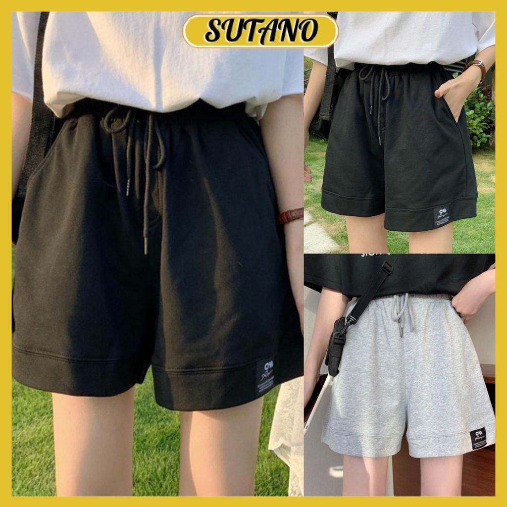 Quần short nữ-quần sooc đùi nữ mặc nhà thể thao chất da cá đẹp hottrend hè thu Q618 SUTANO ...