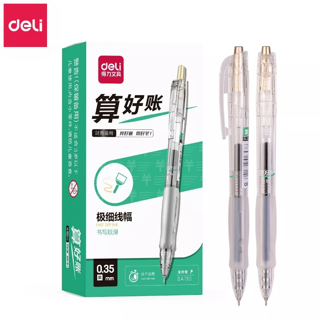 Combo 10 Bút Gel Deli Các Loại Random Nhiều Mẫu Mực Đen Deli - Bút Bi ...
