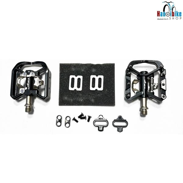 Pedal MTB XEWAE 1 mặt cá cho xe đạp thể thao | Shopee Việt Nam