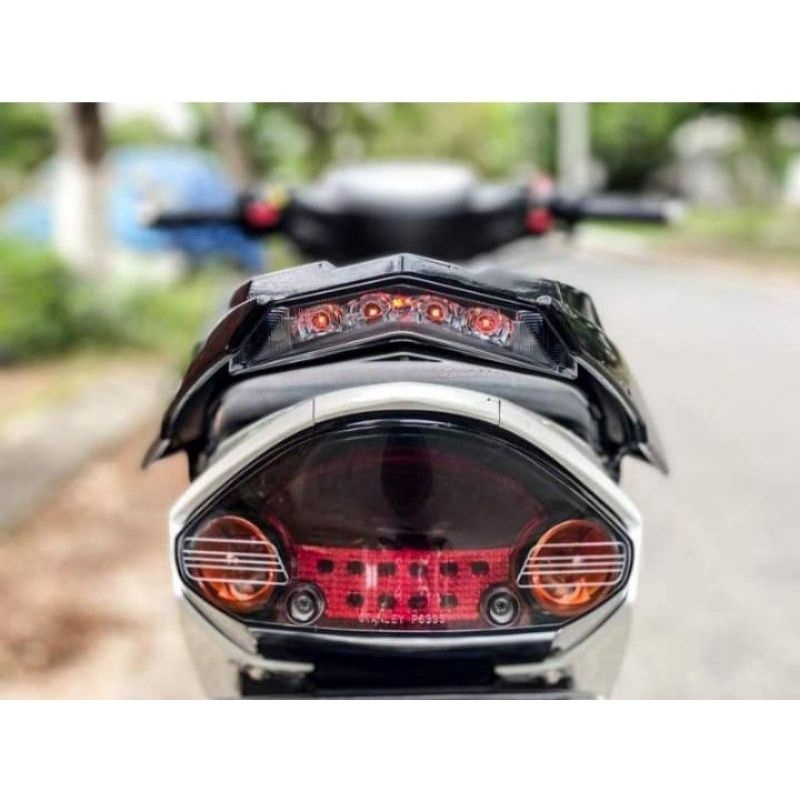 Cảng sau led lc135 lắp cho sirius xăng cơ / exciter 135 / 155 cảng spark , tay dắt, baga ...