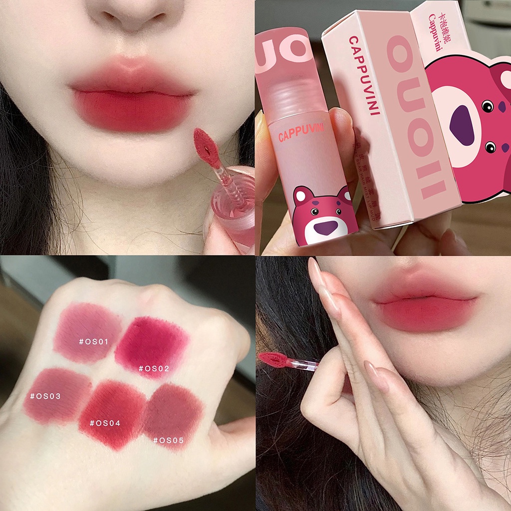 Son môi CAPPUVINI chống thấm nước thay đổi màu sắc độc đáo | Shopee ...