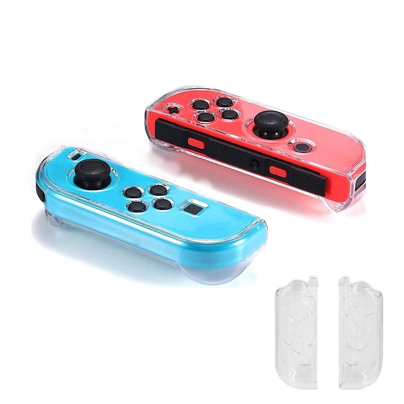Vỏ Bảo Vệ Cứng Trong Suốt Cho nintendo switch & switch oled ns joy-con | Shopee Việt Nam