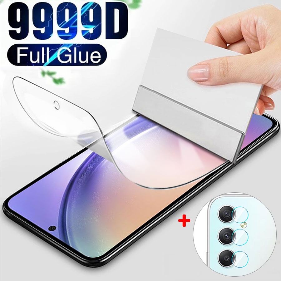 2 in 1 Dán Film dẻo PPF Miếng dán màn hình + Kính Cường Lực Camera cho Samsung Galaxy A56 A36 ...