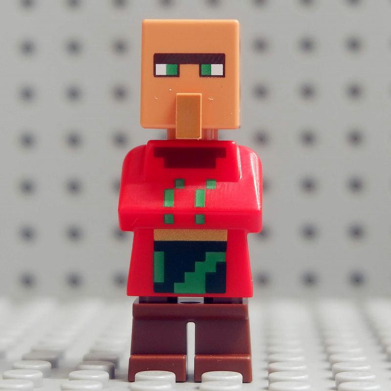 Mô Hình LEGO Nhân Vật Game Minecraft min120 Villager 21188 | Shopee ...