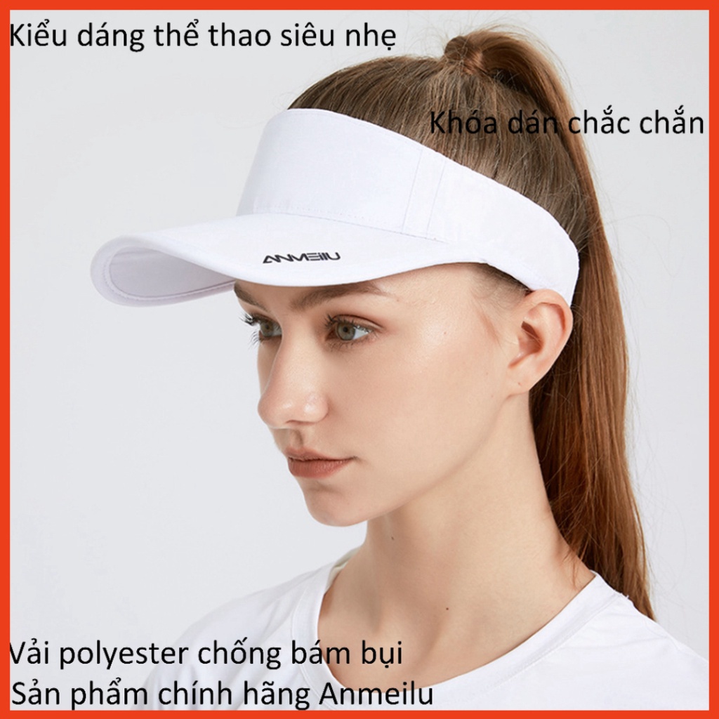 Mũ trống che nắng thể thao chính hãng Anmeilu cao cấp 5001 Túi đeo bình ...