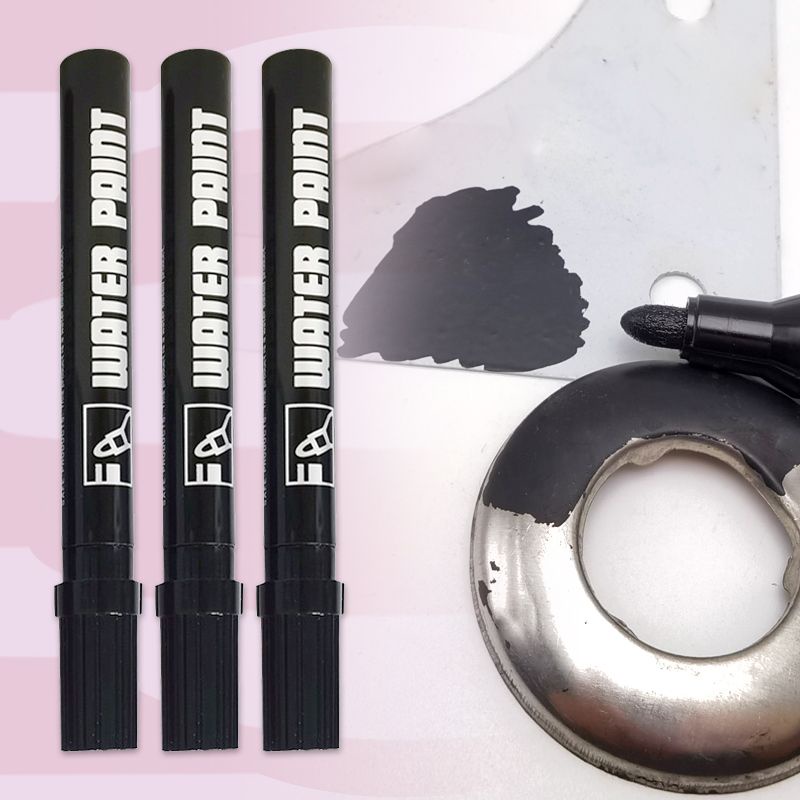 Snowman WCP-12 Matte Black Paint Pen Sơn gốc nước Không mùi Thân thiện với môi trường Bút đánh ...