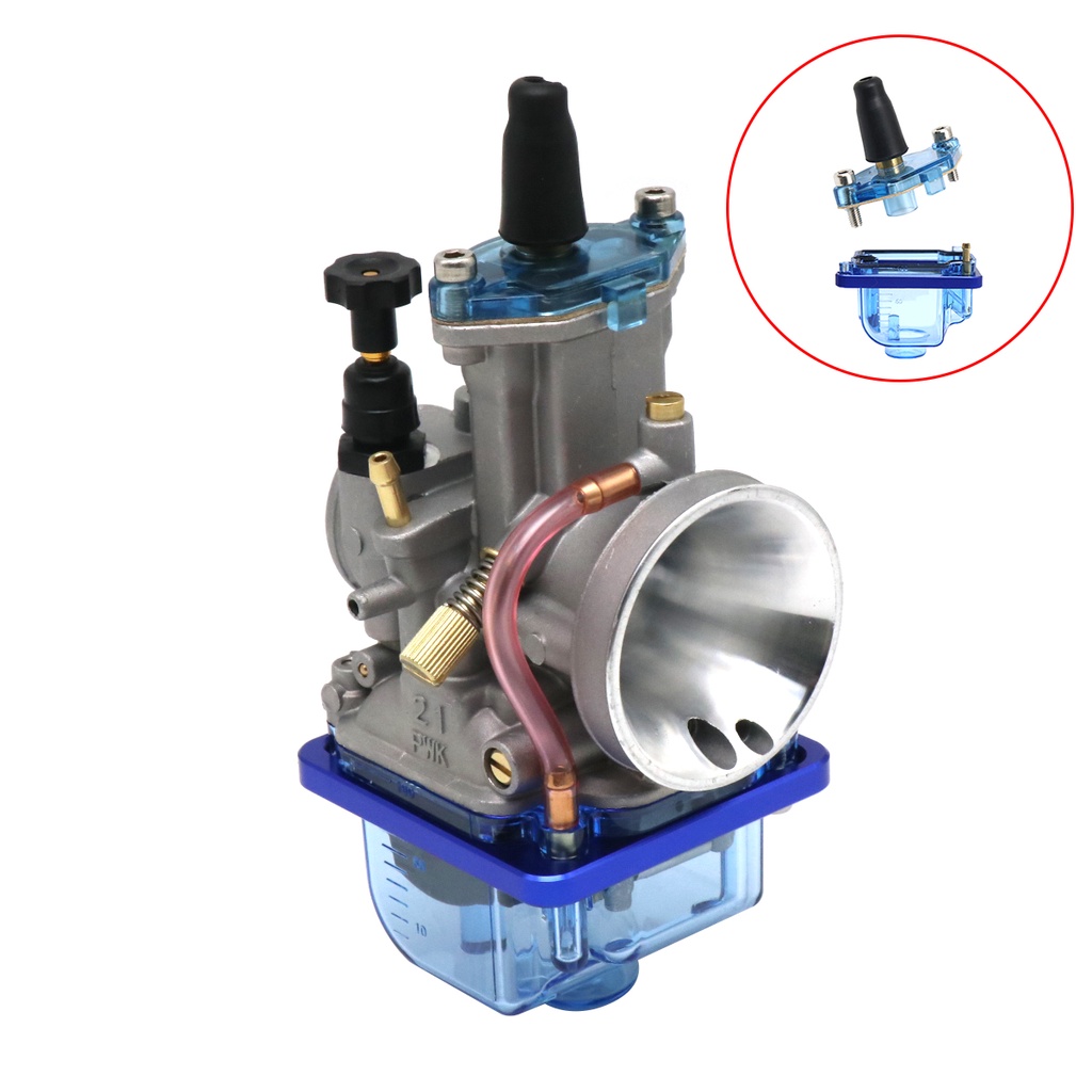 Carburetor Cover Top Float bowl PWK Slide Cap Keihin Koso Mikuni PWK 21 ...