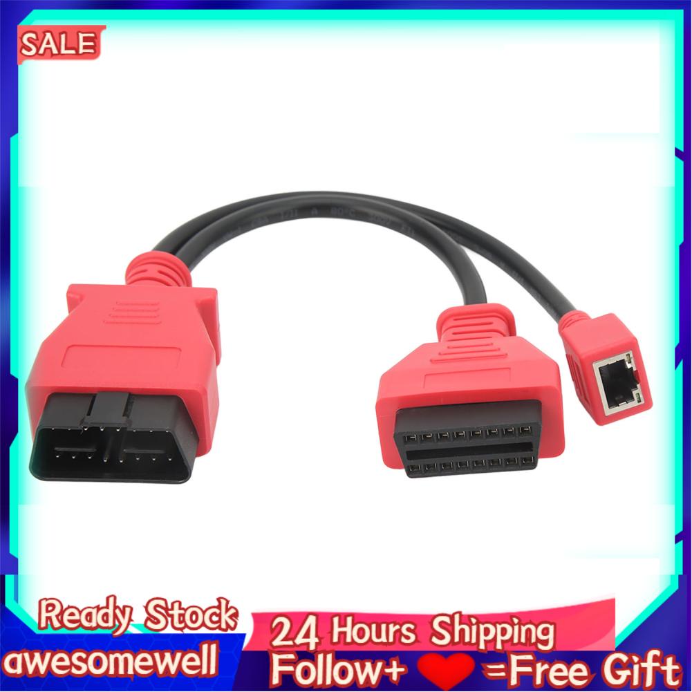 Aweso Car Diagnostic Tool Programming Cable Adapter Ethernet Connector ...