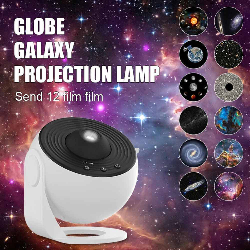 12 in 1 LED Star Projector Night Light Planetarium Projection Galaxy ...